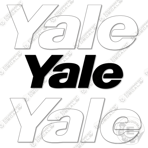 Fits Yale 162G Decal Kit Forklift Stacker – Equipment Decals