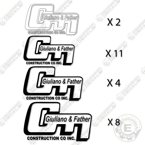 Fits G & F Decal Kit – Equipment Decals