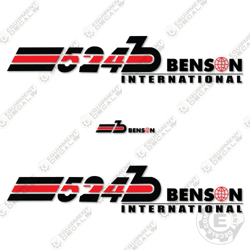 Fits Benson International 524 Decal Kit Flatbed Replacement Stickers 4 ...