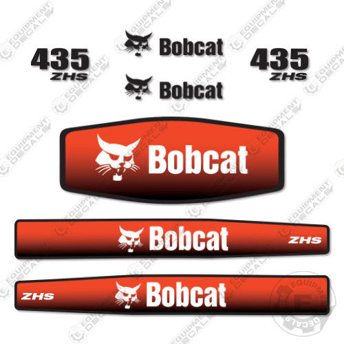 Fits Bobcat 435 ZHS Mini Excavator Decal Replacement Kit – Equipment Decals