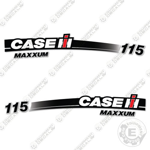 Fits Case 115 Maxxum Decal Kit Tractor – Equipment Decals
