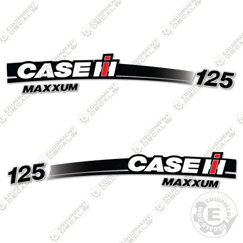 Fits Case 125 Maxxum Decal Kit Tractor – Equipment Decals