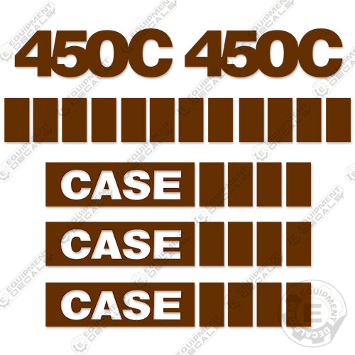 Fits Case 450C Decal kit Dozer – Equipment Decals