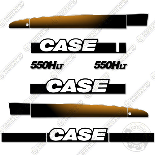 Fits Case 550H LT Decal kit Dozer – Equipment Decals