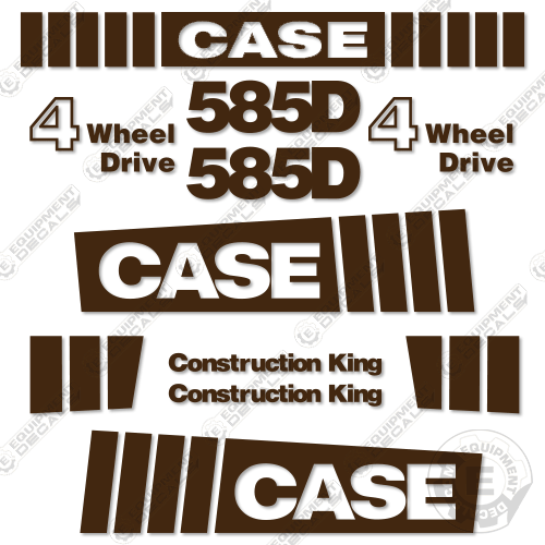 Fits Case 585D Decal Kit Forklift – Equipment Decals
