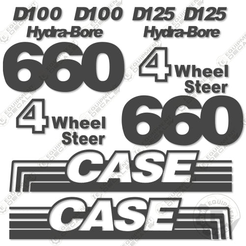 Fits Case 660 Decal Kit Trencher – Equipment Decals