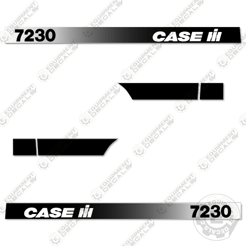 Fits Case 7230 Decal Kit Tractor – Equipment Decals