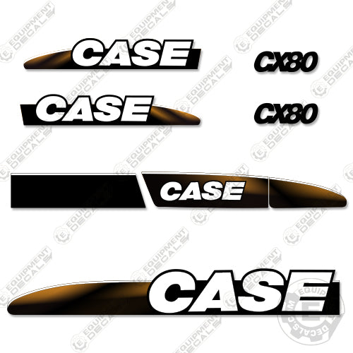 Fits Case CX80 Decal Kit Excavator – Equipment Decals
