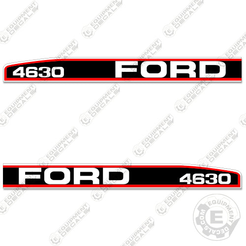 Fits Ford 4630 Decal Kit Tractor (Air-Conditioned Cab) – Equipment Decals