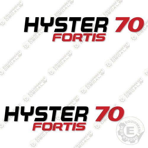 Fits Hyster 70 Decal Kit Fortis Forklift – Equipment Decals