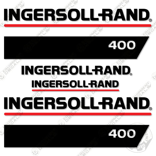 Fits Ingersoll-Rand 400 Decal Kit Compressor – Equipment Decals