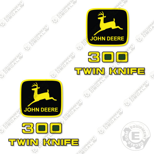 Fits John Deere 300 Decal Kit Auger Platform – Equipment Decals