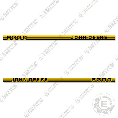 Fits John Deere 6300 Decal Kit Tractor – Equipment Decals