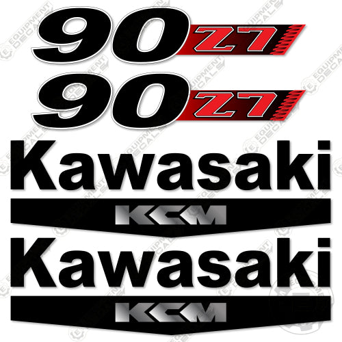 Fits Kawasaki 90z7 Decal Kit Wheel Loader – Equipment Decals
