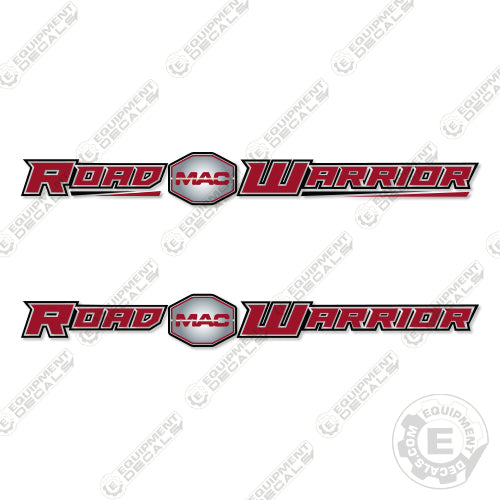 Fits Mac Road Warrior Decal Kit Flatbed Trailer Replacement Stickers 4 ...