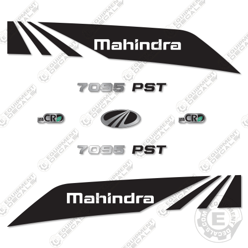 Fits Mahindra 7095 Decal Kit Tractor – Equipment Decals