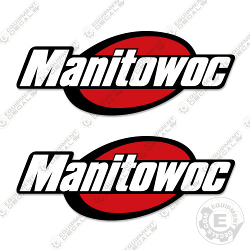 Fits Manitowoc Decal Kit (Set of 2) – Equipment Decals