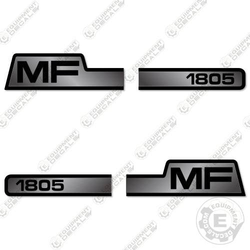 Fits Massey Ferguson 1805 Decal Kit Tractor – Equipment Decals