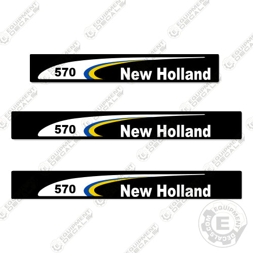 Fits New Holland 570 Decal Kit Square Baler – Equipment Decals