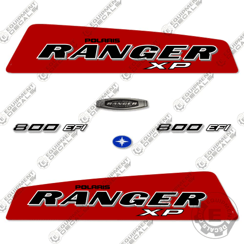 Fits Polaris Ranger 800 EFI XP Decal Kit Utility Vehicle – Equipment Decals