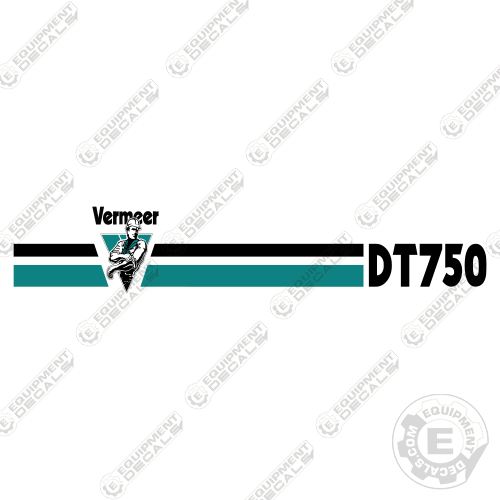 Fits Vermeer DT750 Decal Kit Mixing Tank – Equipment Decals