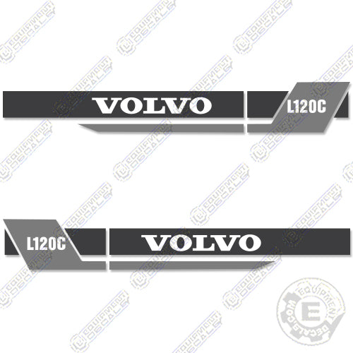 Fits Volvo L120C Decal Kit Wheel Loader Equipment Decals
