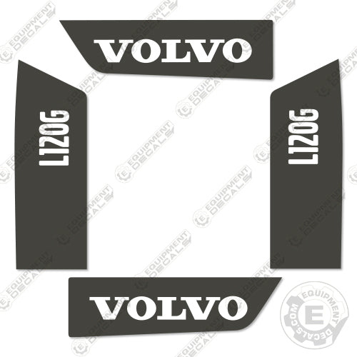 Fits Volvo L120G Decal Kit Wheel Loader – Equipment Decals